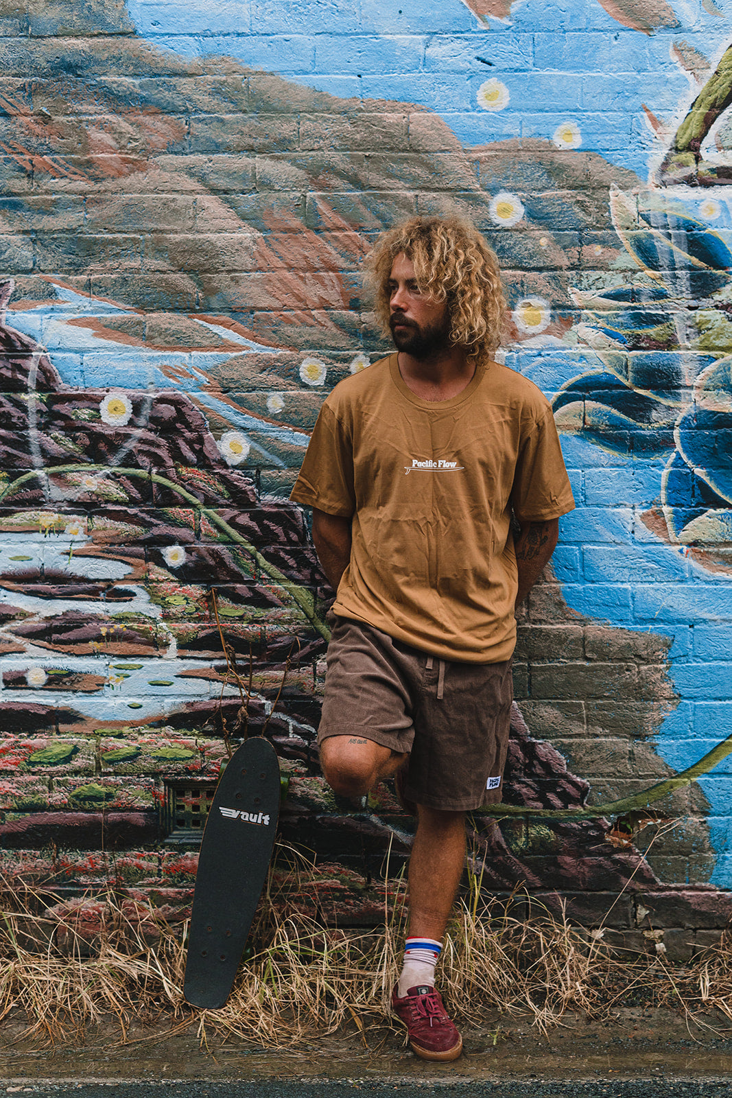 Front longboard Tee – Pacific Flow Clothing